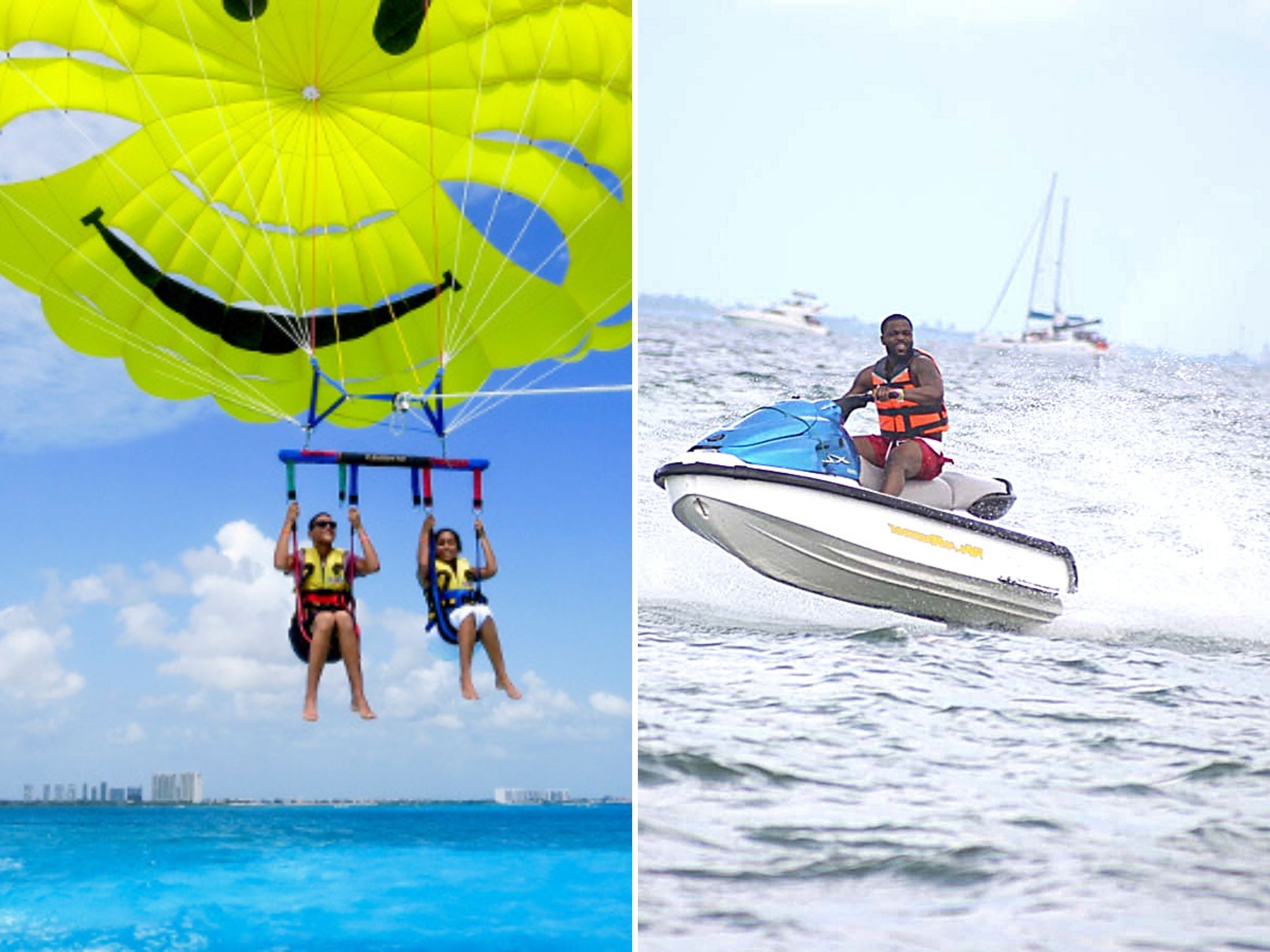 Las mejores ofertas de Parasailing en Cancún - The Jetski Brothers
